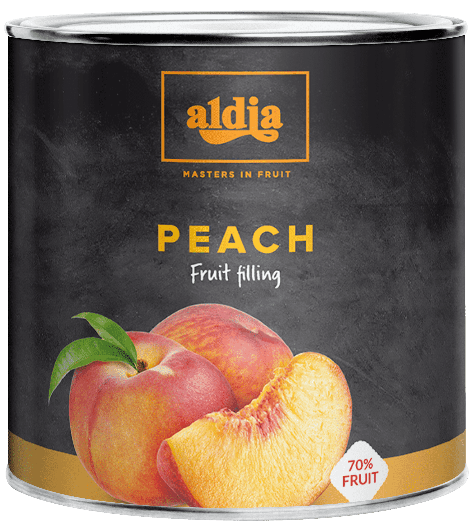 Aldia Tin Peach Filling X 2.7Kgs - Macbake