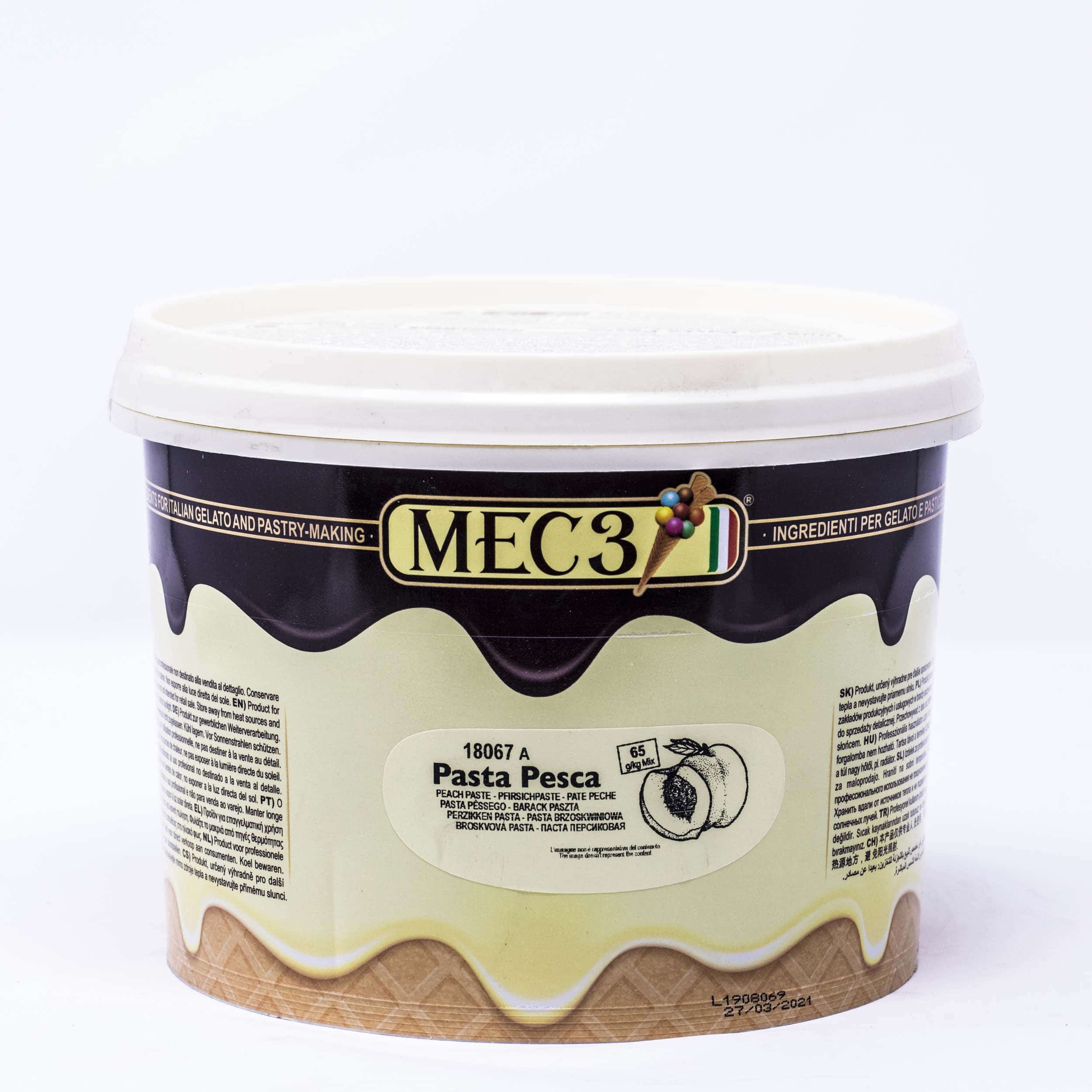 Peach Paste X 3Kgs - Macbake